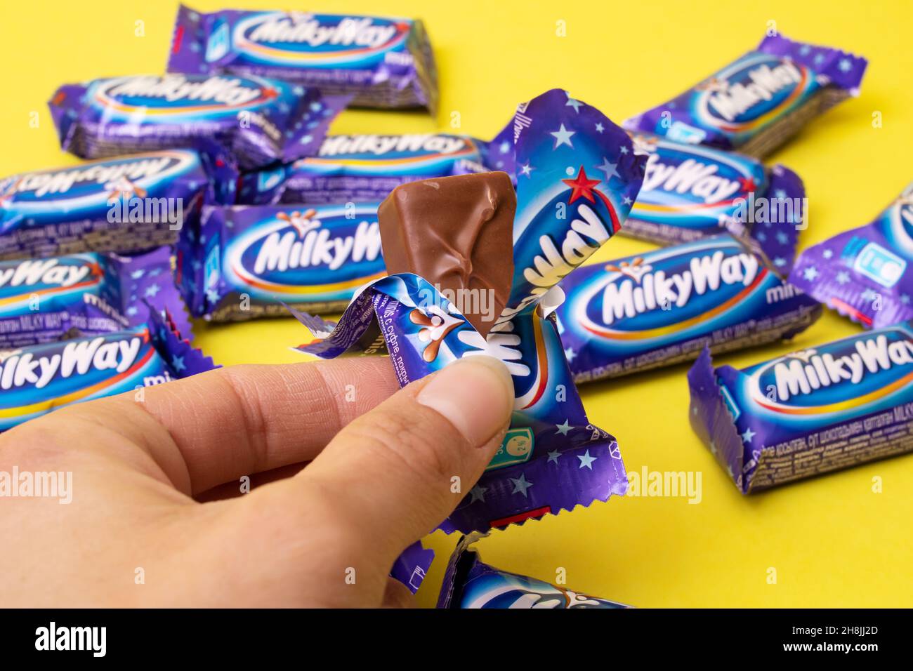 Milky way bar hi-res stock photography and images - Alamy