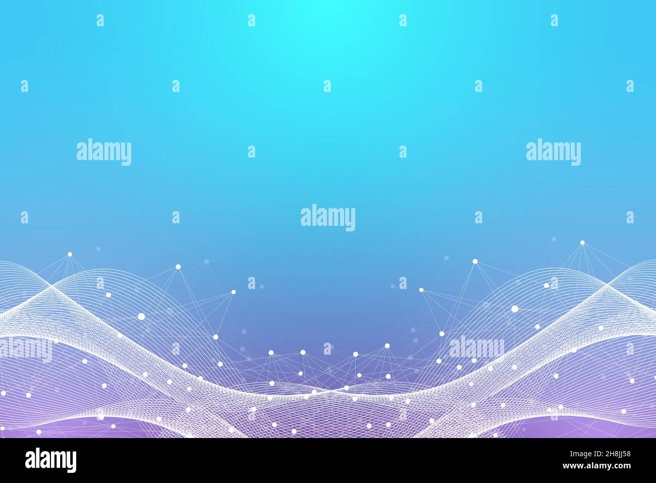 Big Data Visualization Geometric Abstract Background Visual Information Complexity Futuristic