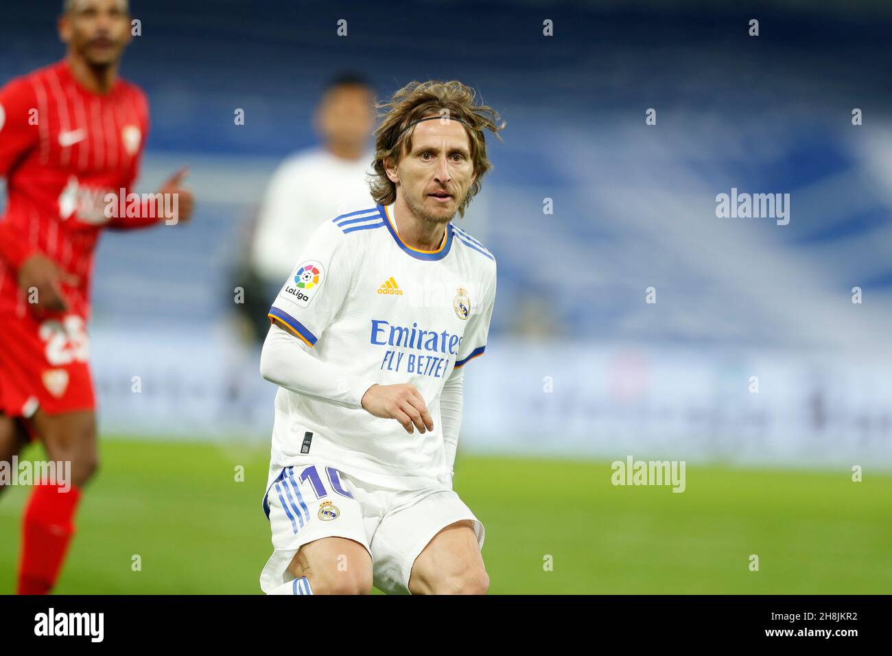 Madrid, Spain. 28th Nov, 2021. Luka Modric (Real) Football/Soccer ...