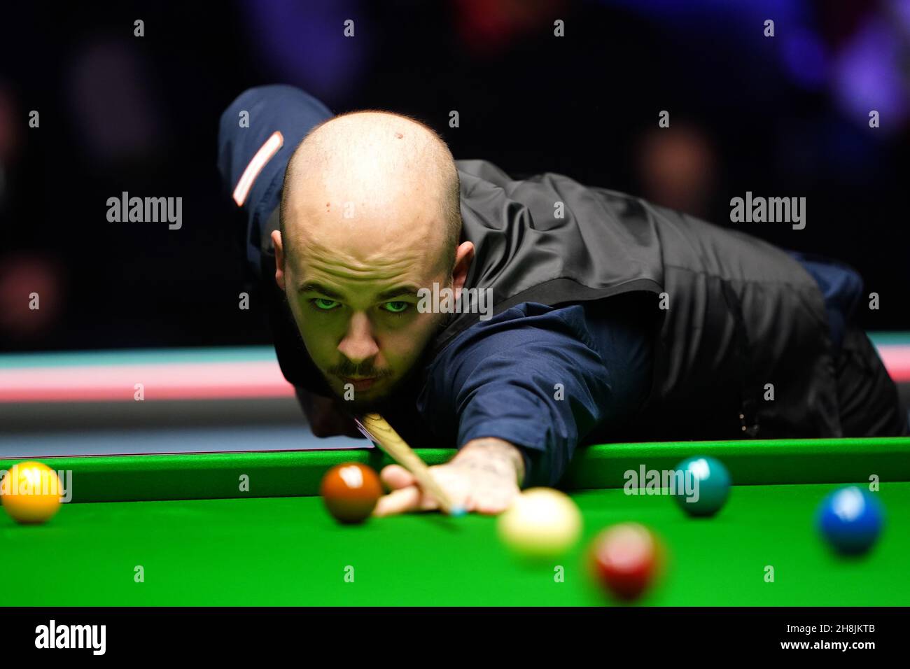 Luca brecel uk championship york 2021 hi-res stock photography and ...