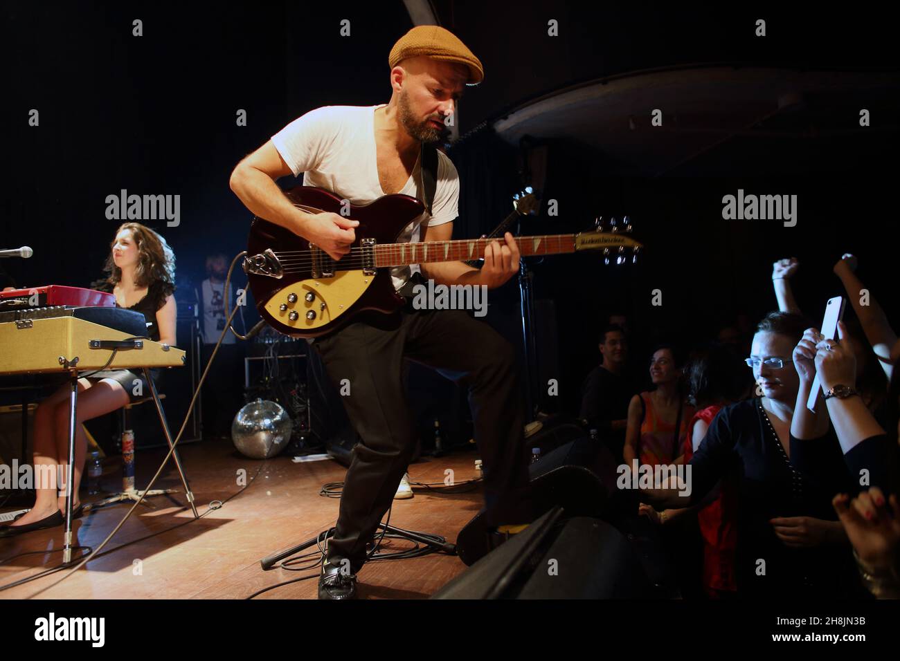 The Band Shantel und Bucovina Club Orkestar with frontman Stefan Hantel ...