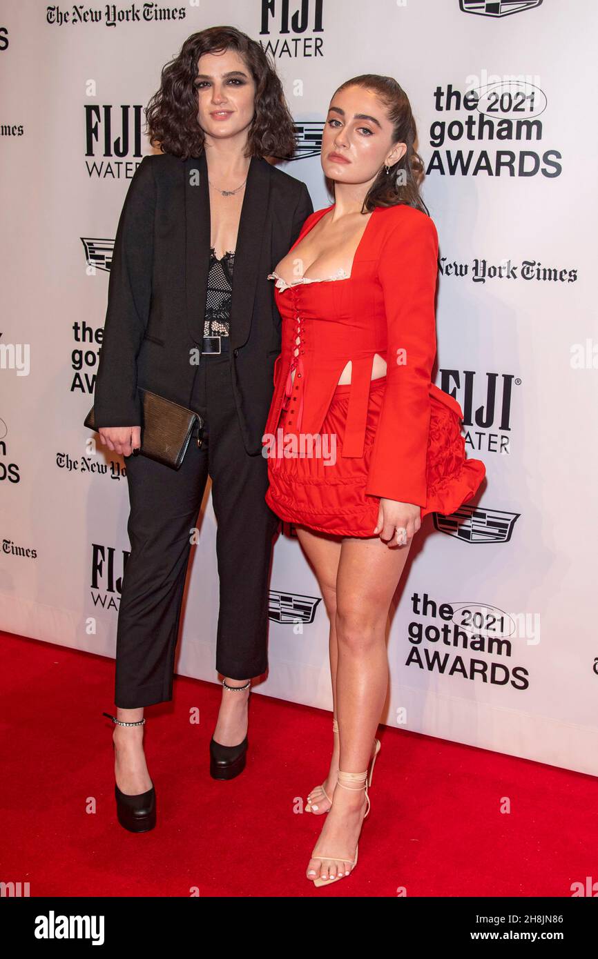 NYC, USA - 29 Nov 2021, Emma Seligman and Rachel Sennott attend the ...