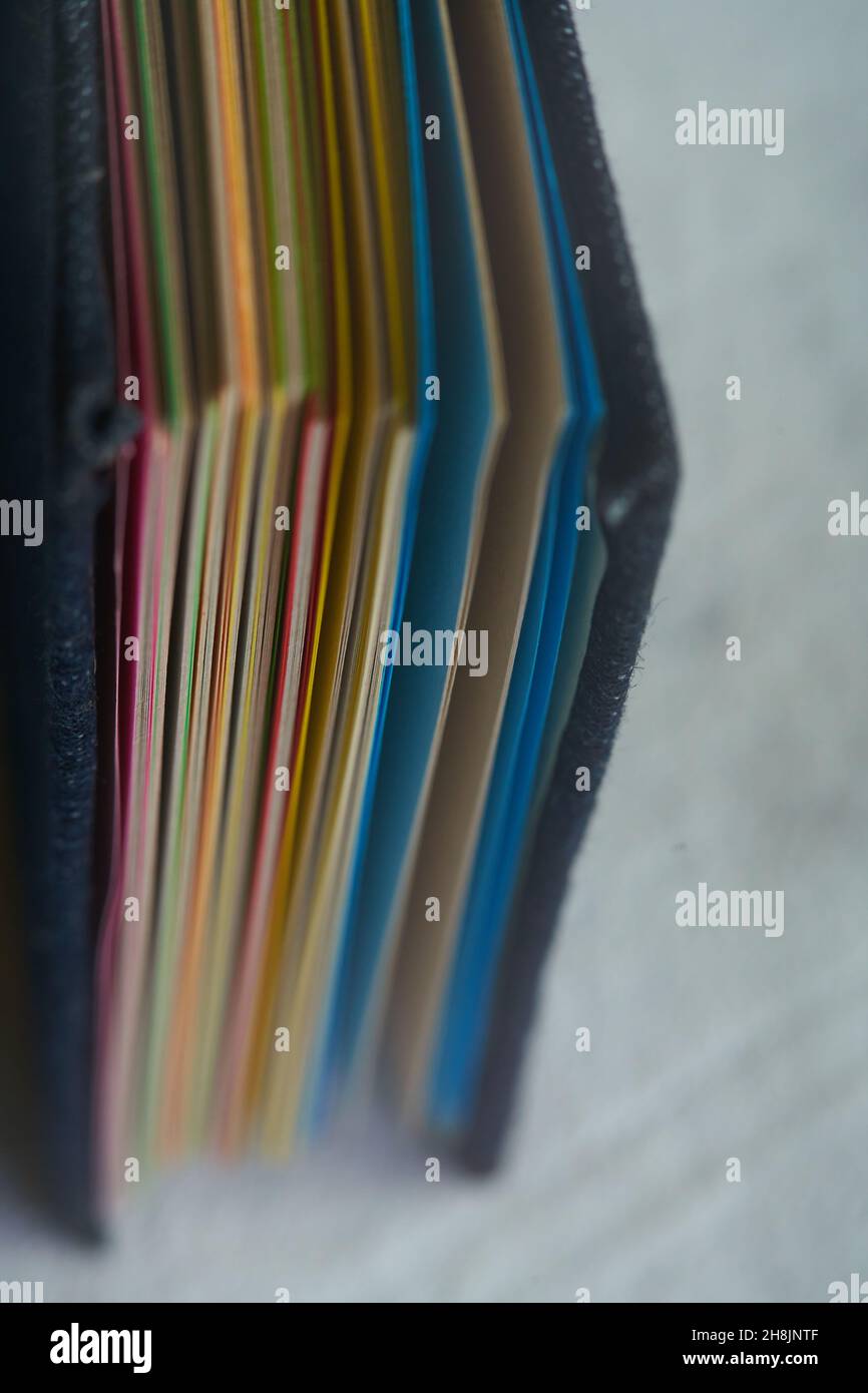 Folder textbook hi-res stock photography and images - Alamy