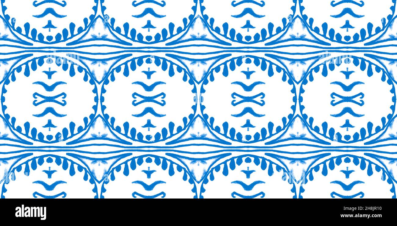 Portuguese pattern. Seamless majolica ceramic. Abstract spanish texture ...