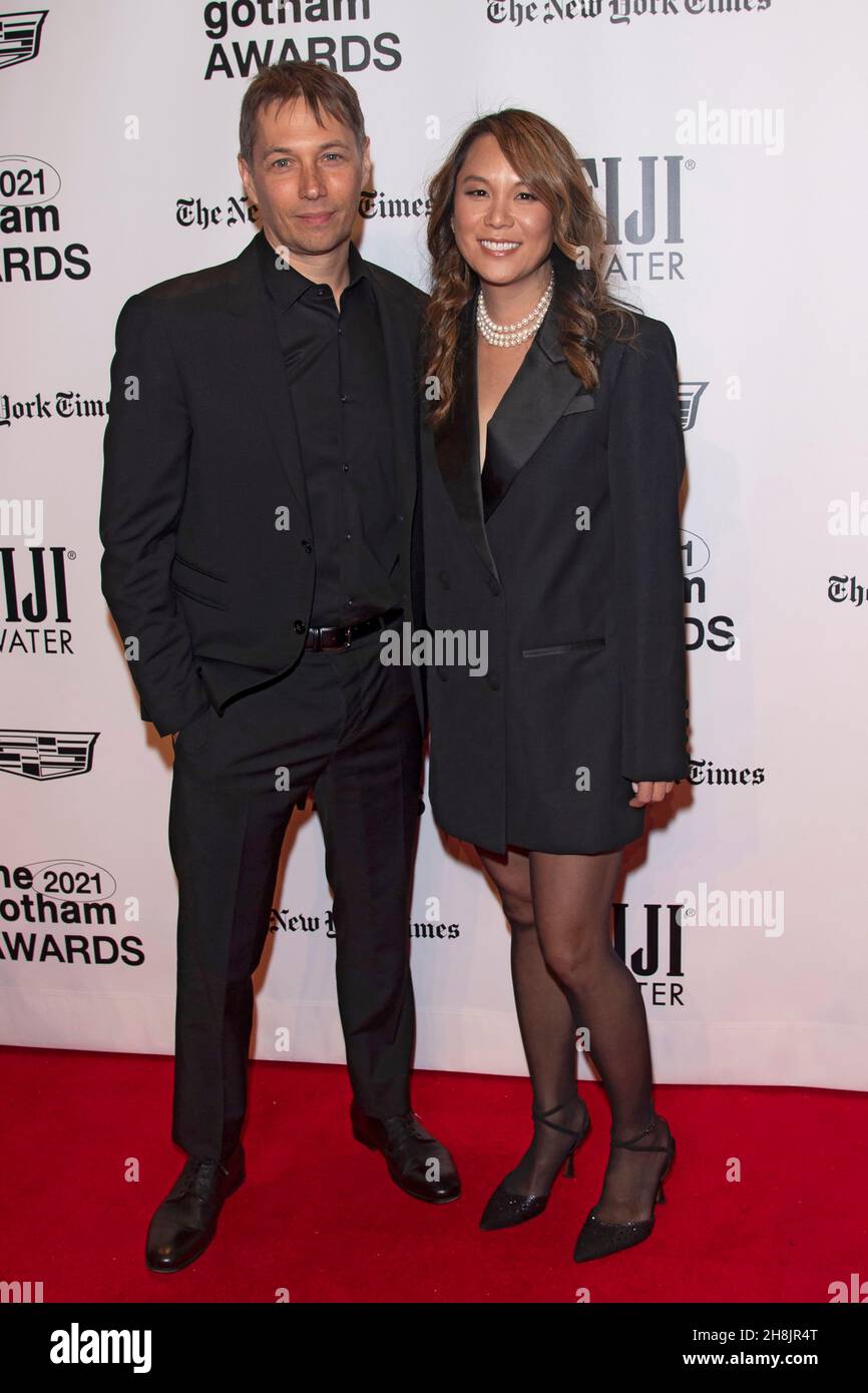 New York, United States. 29th Nov, 2021. Sean Baker and Samantha Quan ...