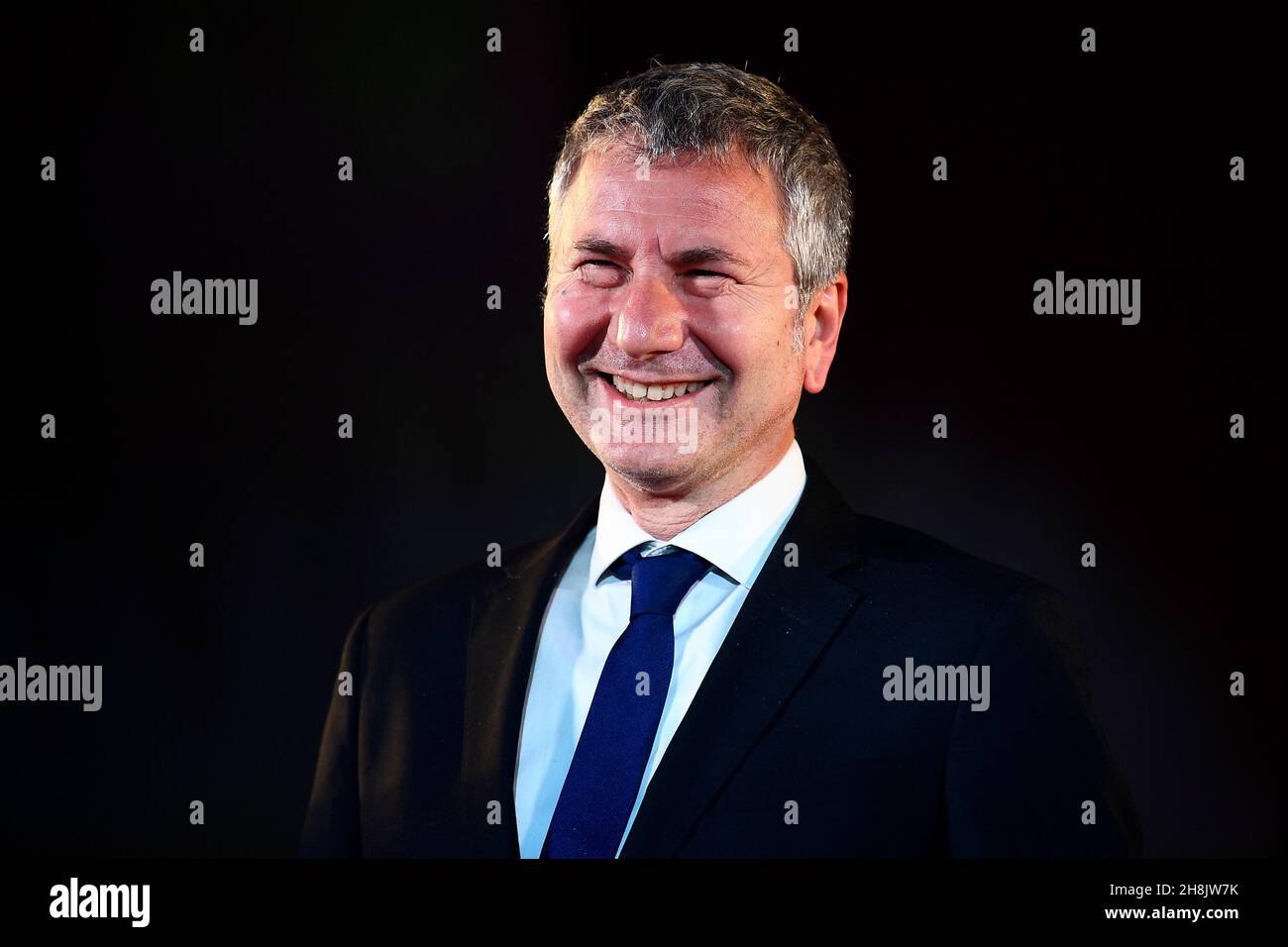 Turin, Italy. 30 November 2021. Domenico De Gaetano smiles during a ...