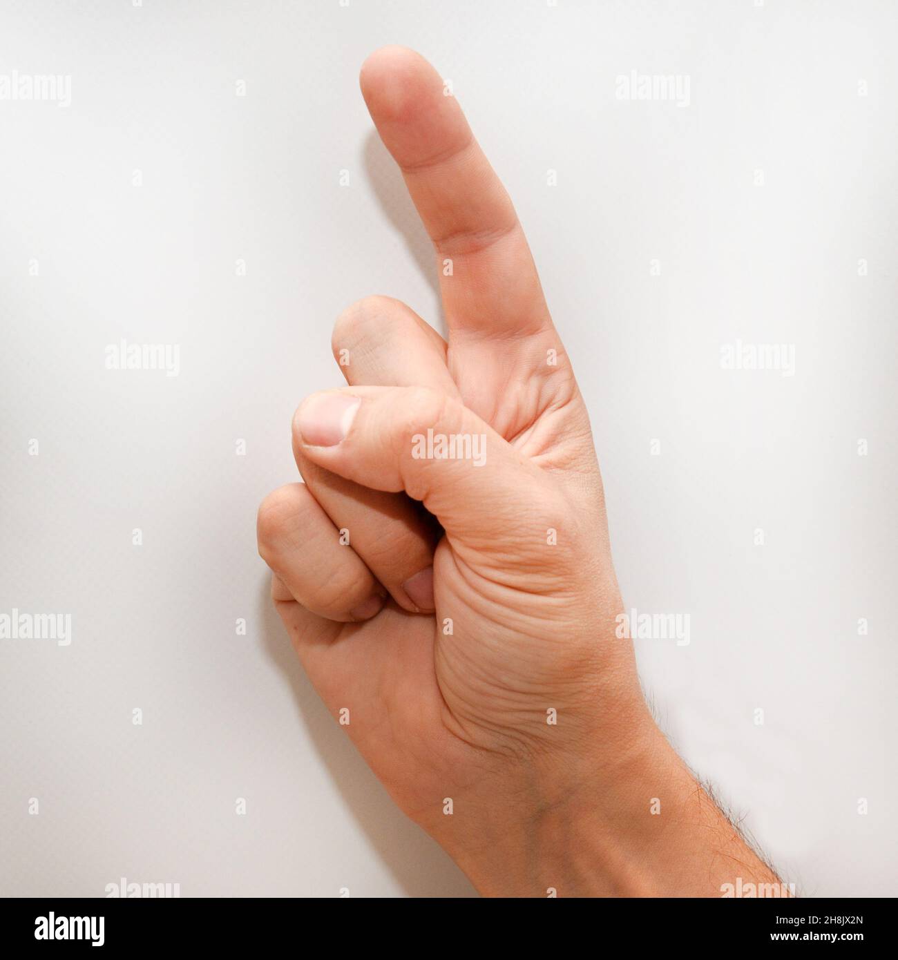 Hand sign language alphabet hi-res stock photography and images - Alamy