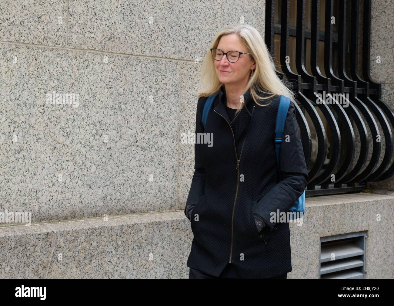 Brooklyn, New York, USA. 30th Nov, 2021. Laura Menninger, attorney on ...