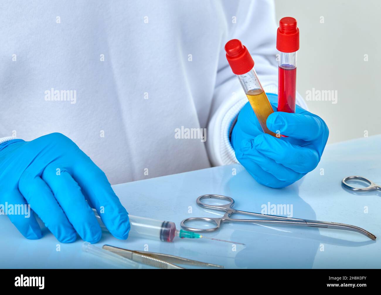 Medical instruments background, surgery or infection (coronavirus ...