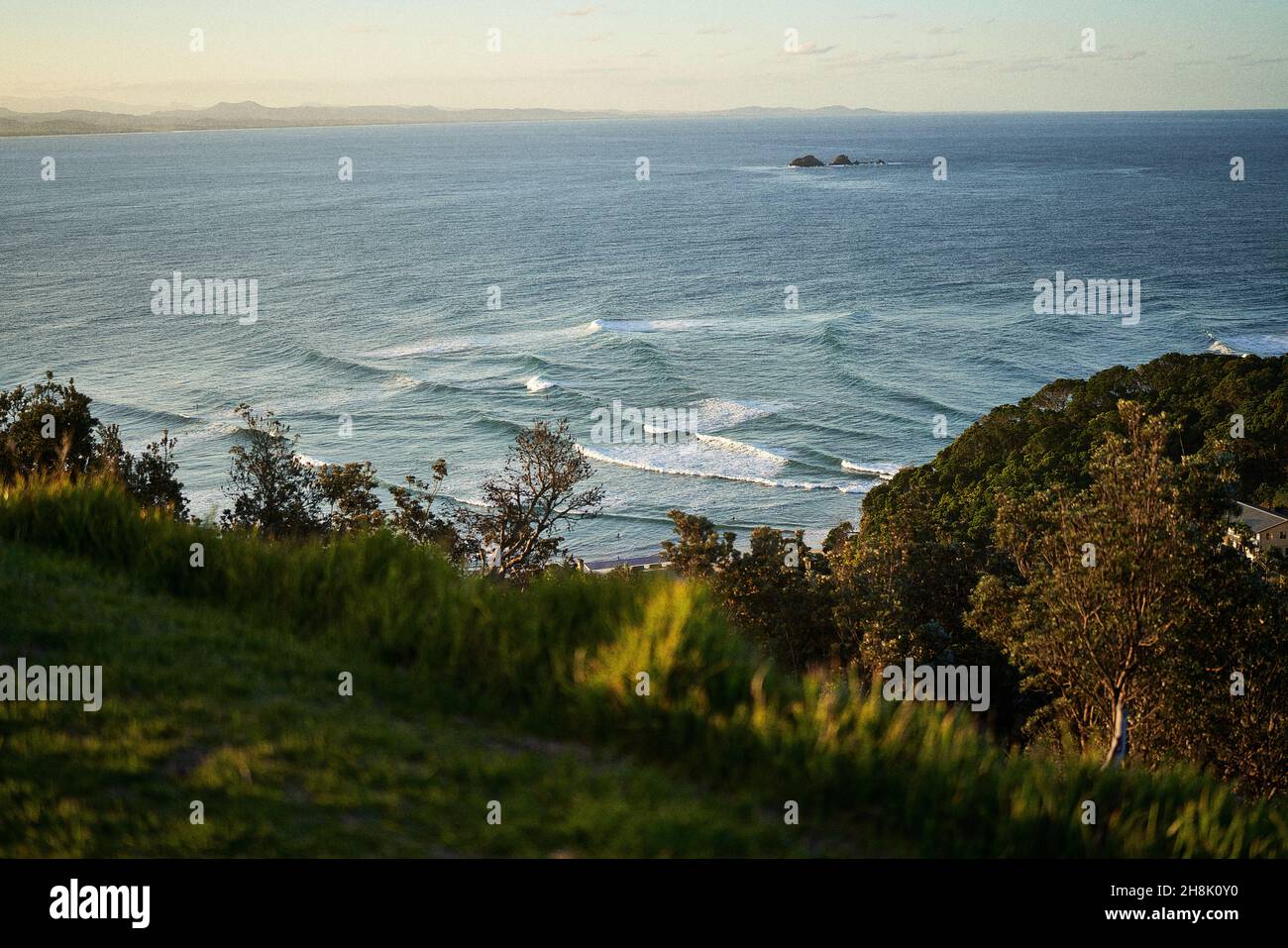 Shoreline and ocean Stock Photo - Alamy