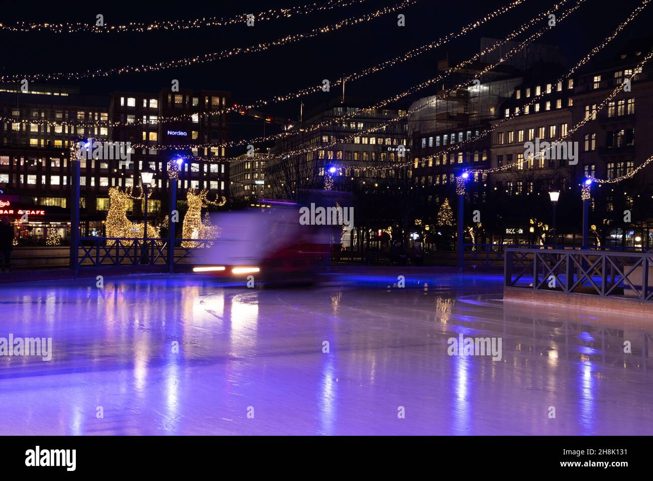 Kungstradgarden ice skating hi-res stock photography and images - Alamy