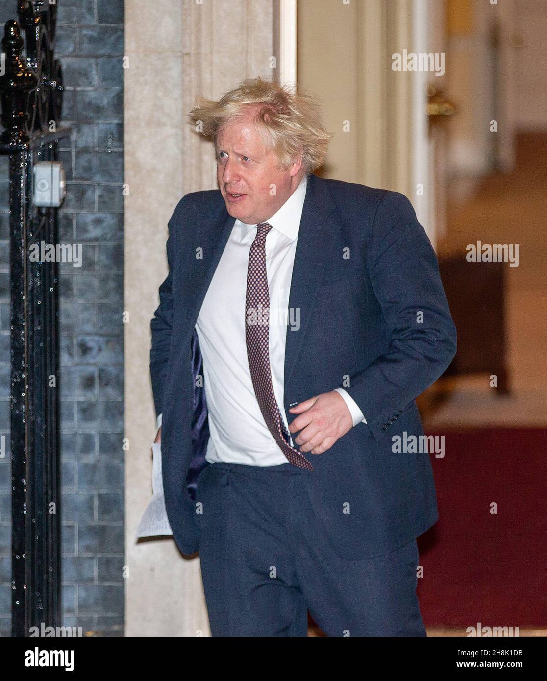 London, England, UK. 30th Nov, 2021. UK Prime Minister BORIS JOHNSON ...