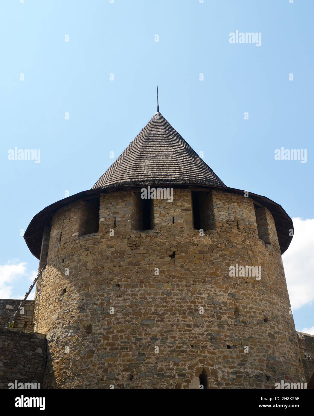 Fortress clouds fortification tower hi-res stock photography and images ...