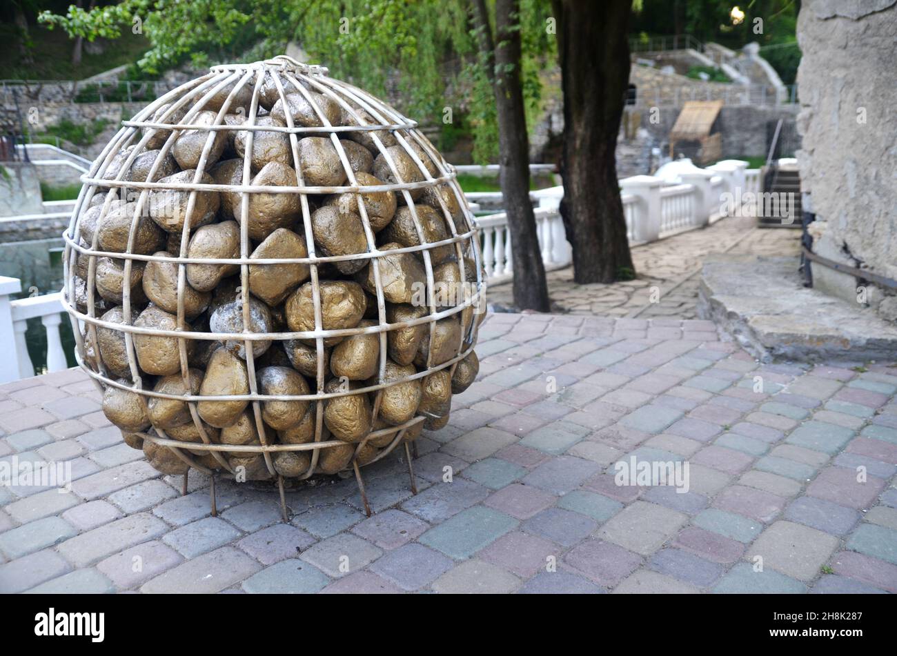 Gabion basket hi-res stock photography and images - Alamy