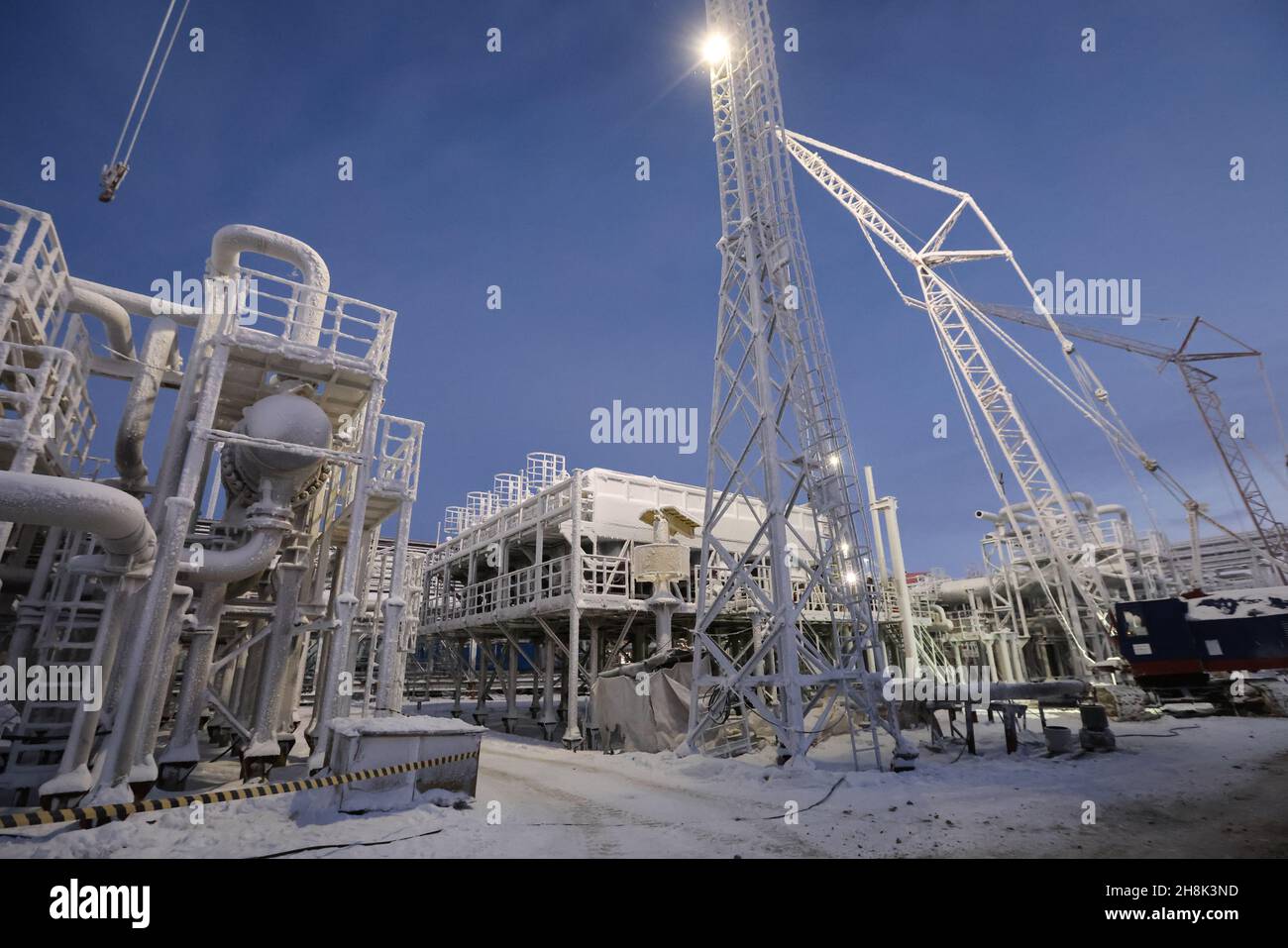 Construction Of Novateks Arctic Lng 2 Project Ahead Of