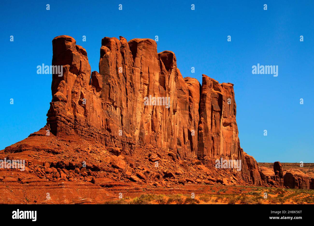 Monument Valley, Colorado Plateau, Arizona-Utah border Stock Photo - Alamy