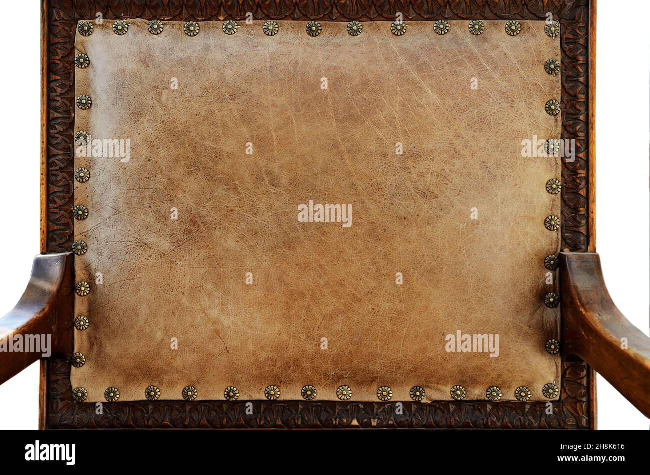 Back of leather armchair hi-res stock photography and images - Alamy