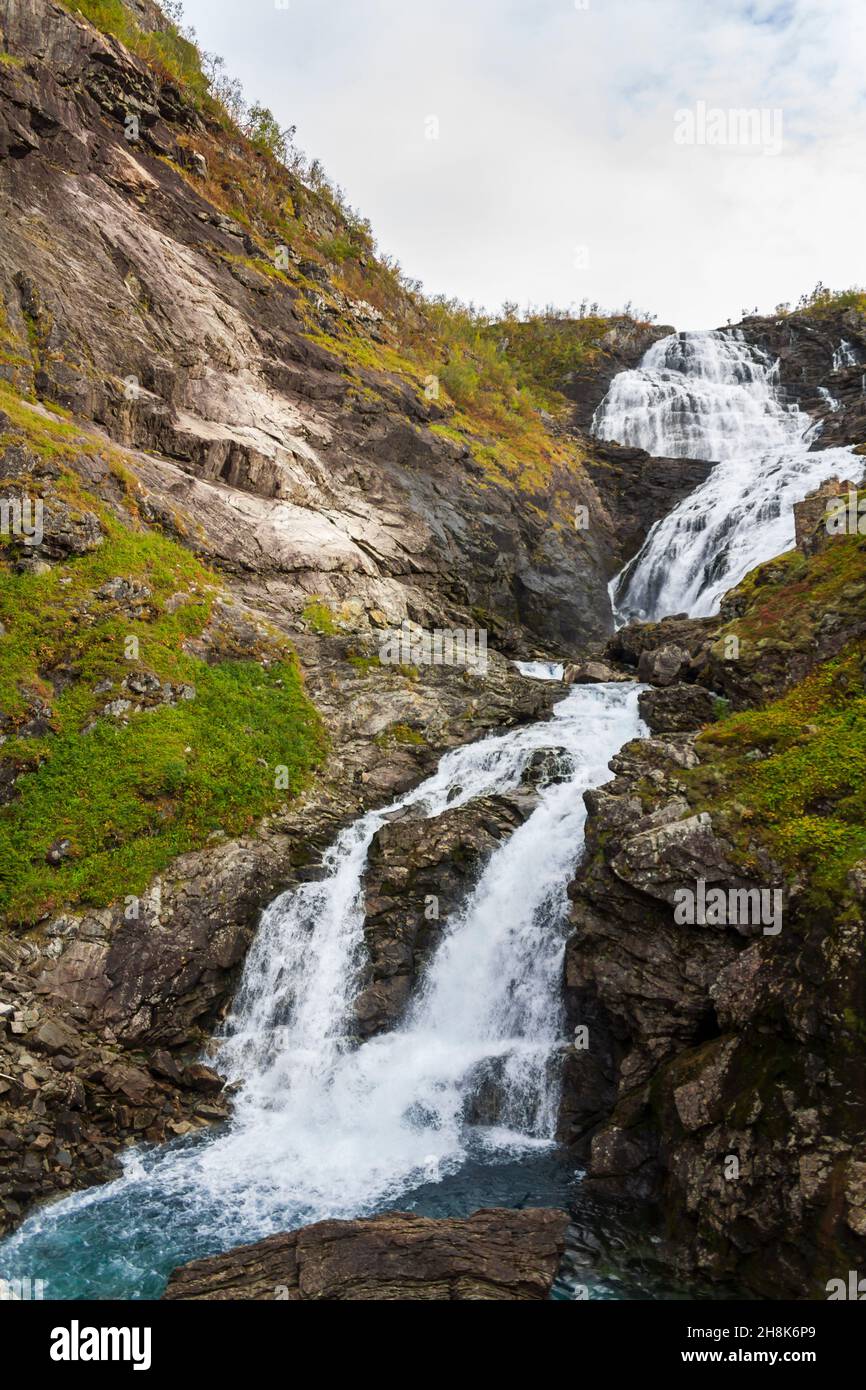 Kjosfossen waterfall flam railway hi-res stock photography and images - Alamy