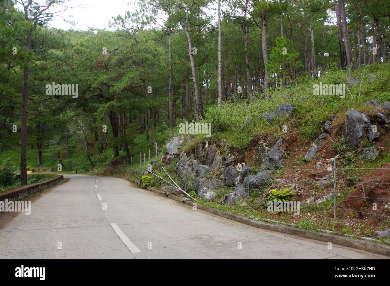 Provincial road Sagada Mountain Province, Philippines Stock Photo - Alamy