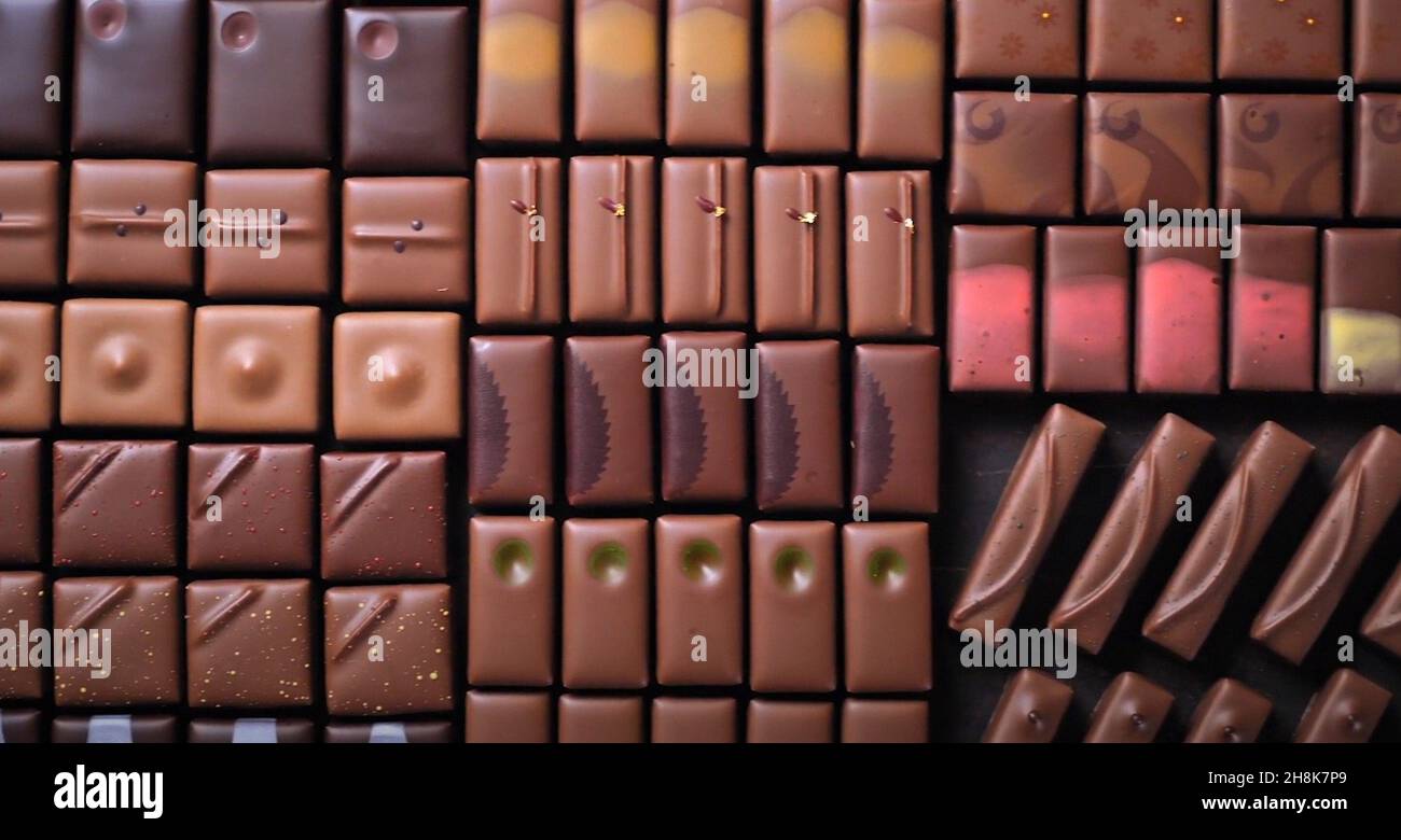 CHOCOLATE ROAD, a selection of hand-made chocolates, 2021. © Syndicado ...