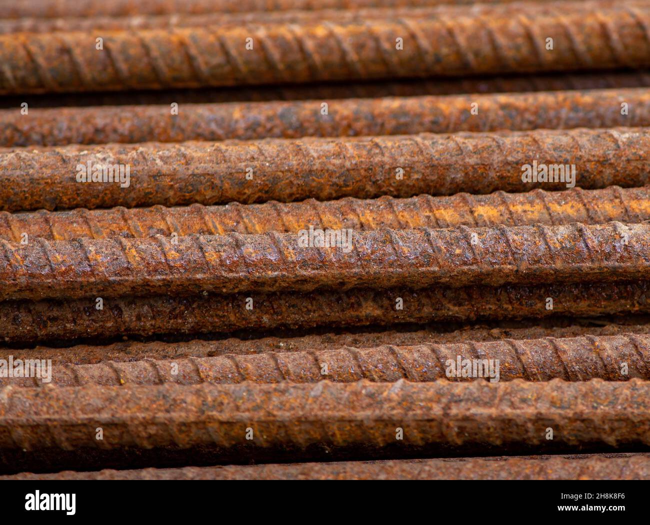 Construction rust steel bar hi-res stock photography and images - Alamy