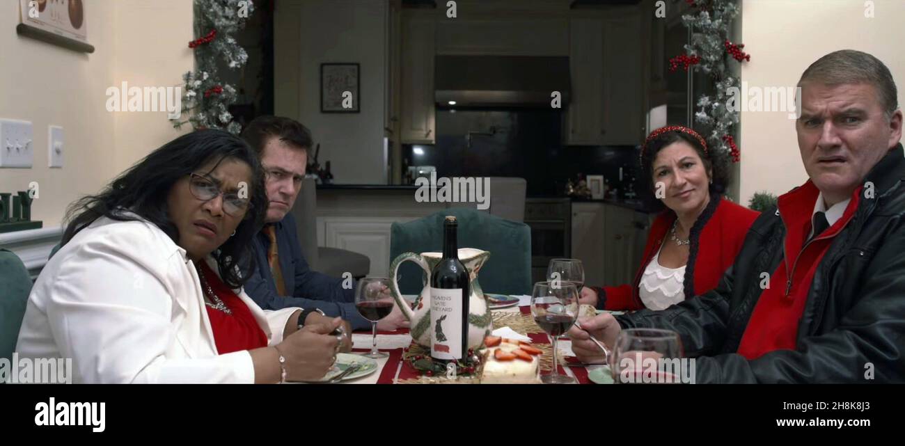 TWAS THE NIGHT, from left: Cynthia D. Perry, James Lee Fronck, Lisa ...