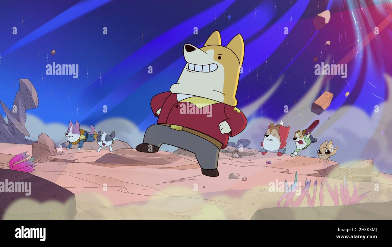 DOGS IN SPACE, from left: Kira, Nomi (voice: Kimiko Glenn), Garbage ...