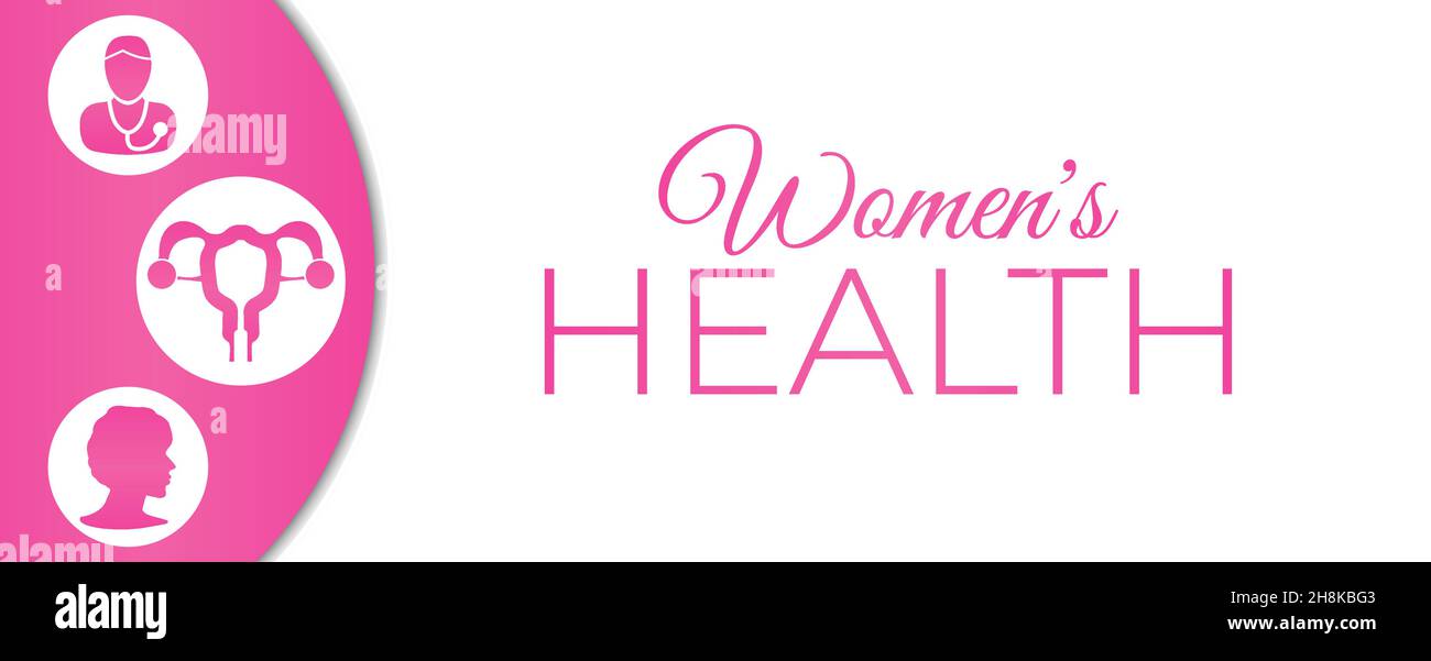 Women's Reproductive Health Awareness Medical Background Illustration ...