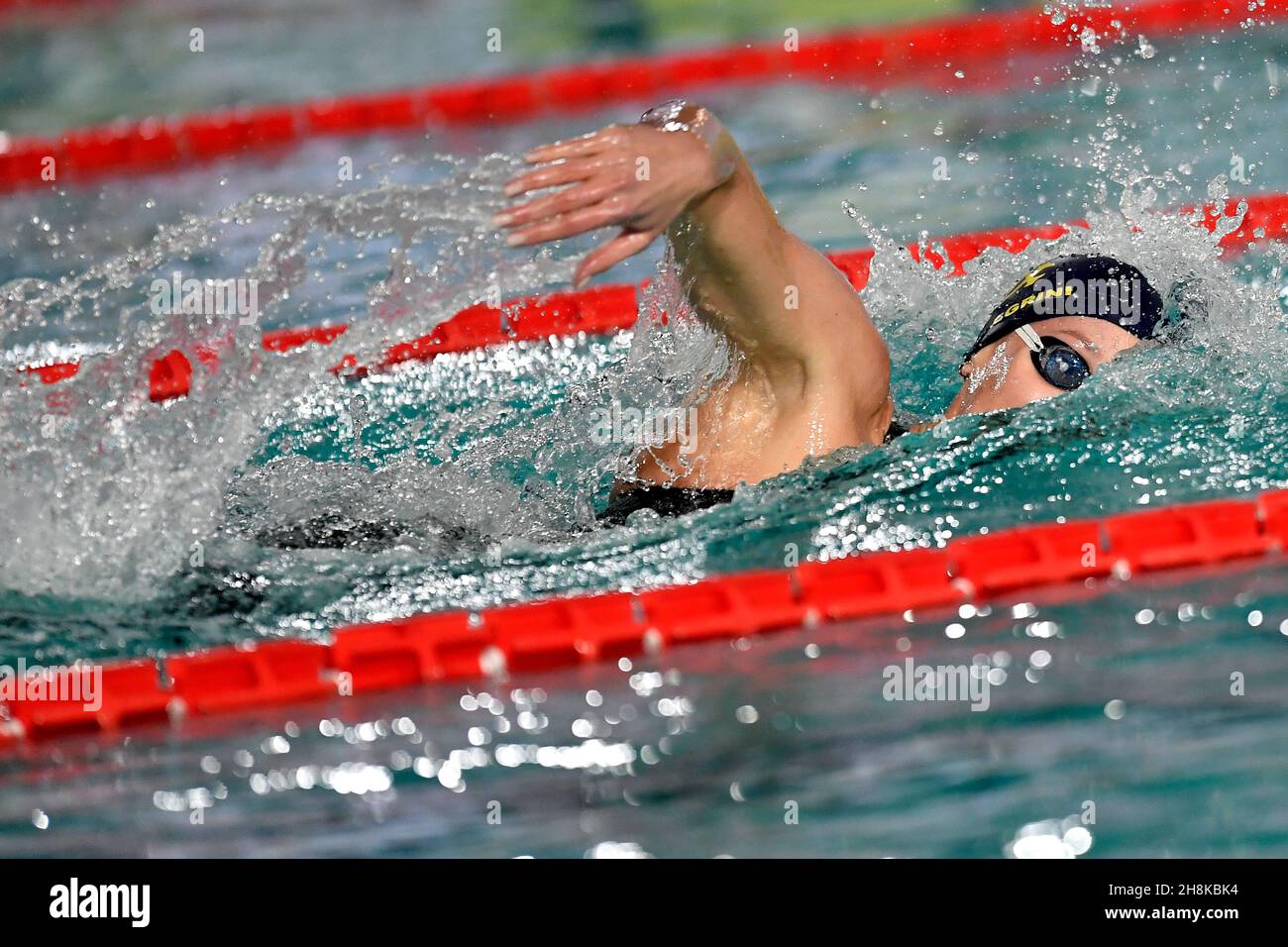 Riccione, Italy. 30th Nov, 2021. Federica Pellegrini of Italy competes ...
