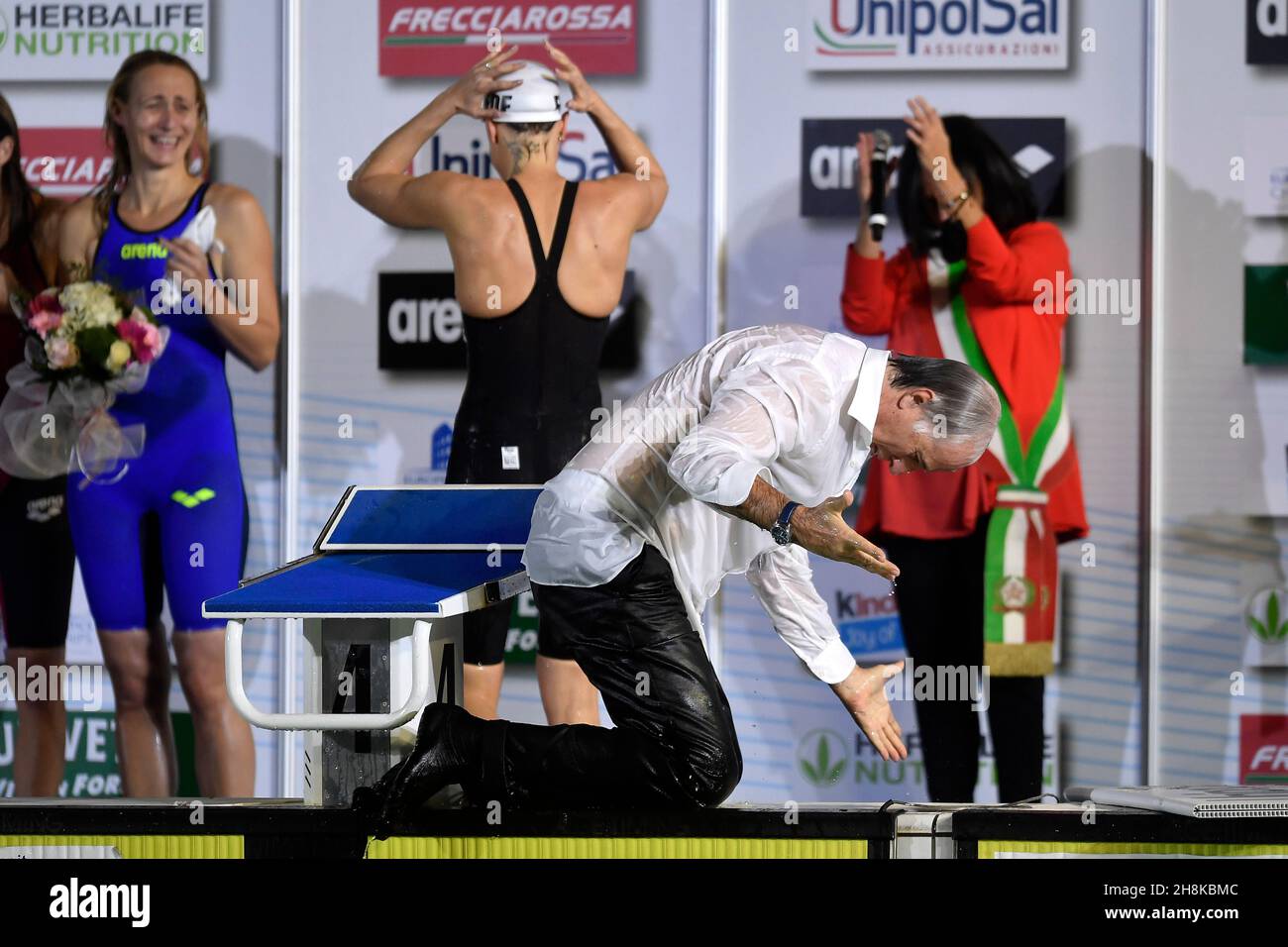 Riccione, Italy. 30th Nov, 2021. Giovanni Malago', president of the ...