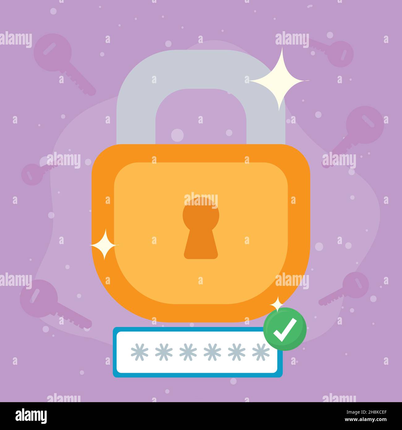 Secure items Stock Vector Images - Alamy