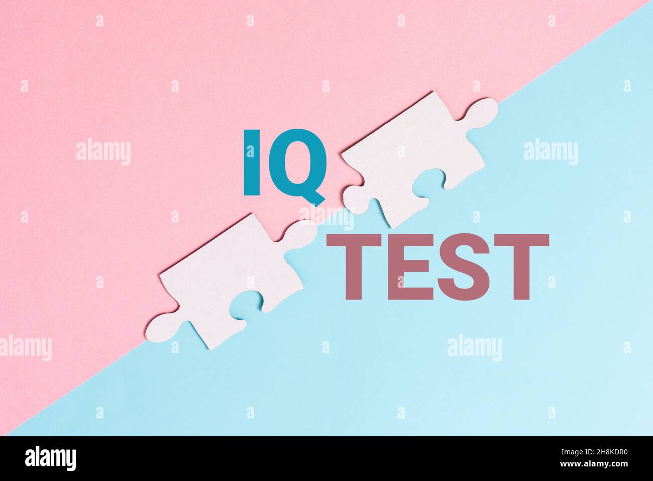Text sign showing Iq Test. Word for attempt to measure your cognitive ...