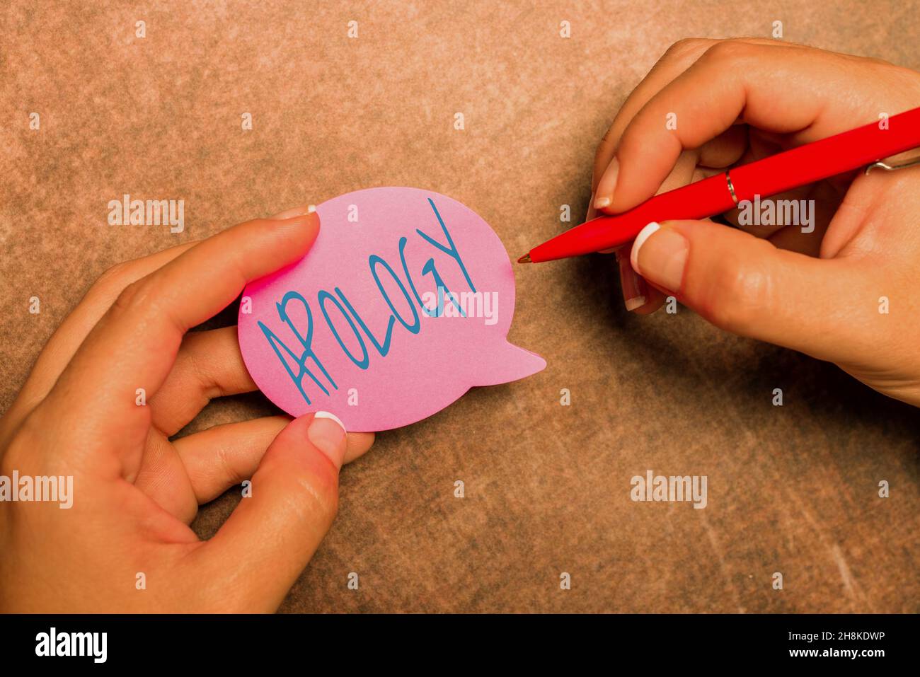 Apologize High Resolution Stock Photography and Images - Alamy
