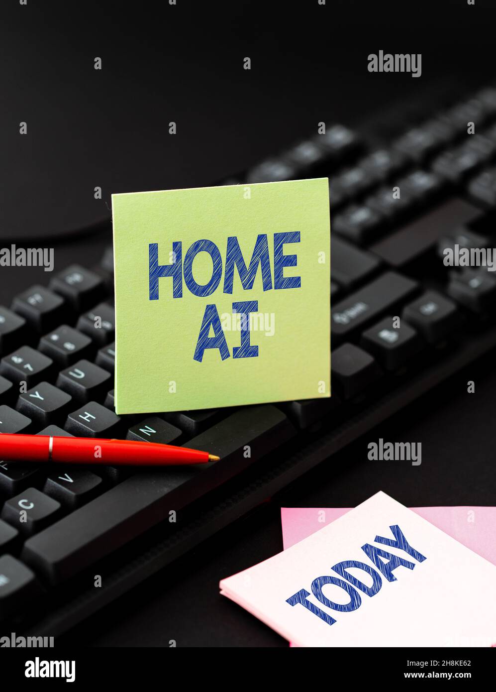 Handwriting Text Home Ai Business Concept Home Solution That Enables Automating The Bulk Of