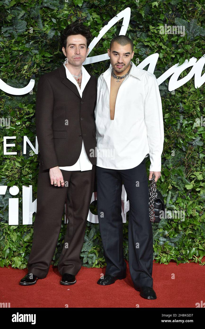 Nick Grimshaw , Meshach Henry The Fashion Awards 2021 Royal Albert Hall ...