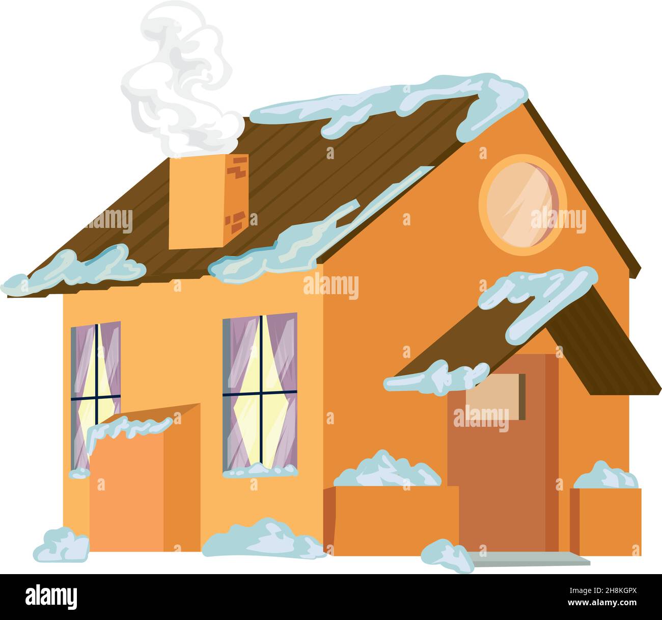 yellow cabon design over white Stock Vector Image & Art - Alamy