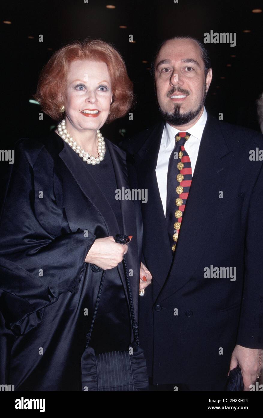 Arlene Dahl and husband Marc Rosen attend the opening night of "Rose ...