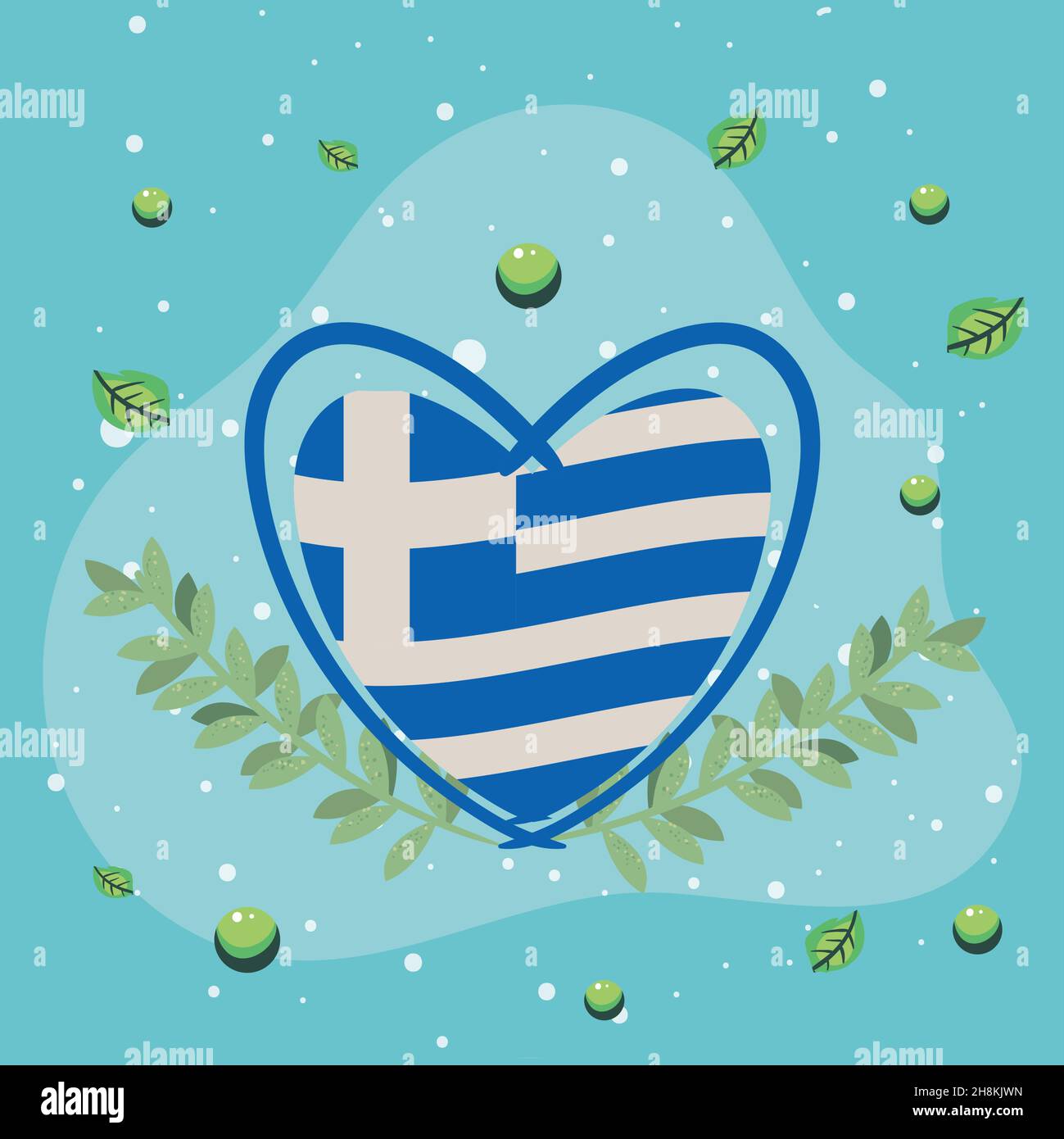 poster of greek love and grapes Stock Vector Image & Art - Alamy