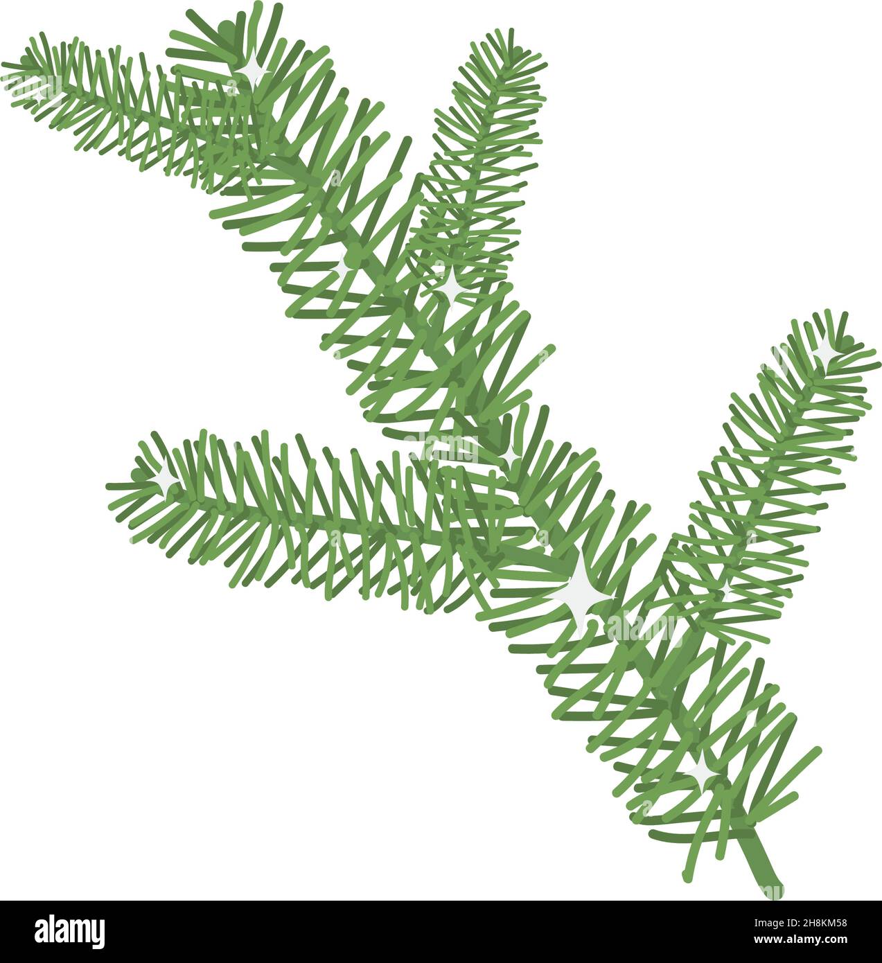 green branch design with leaves Stock Vector Image & Art - Alamy