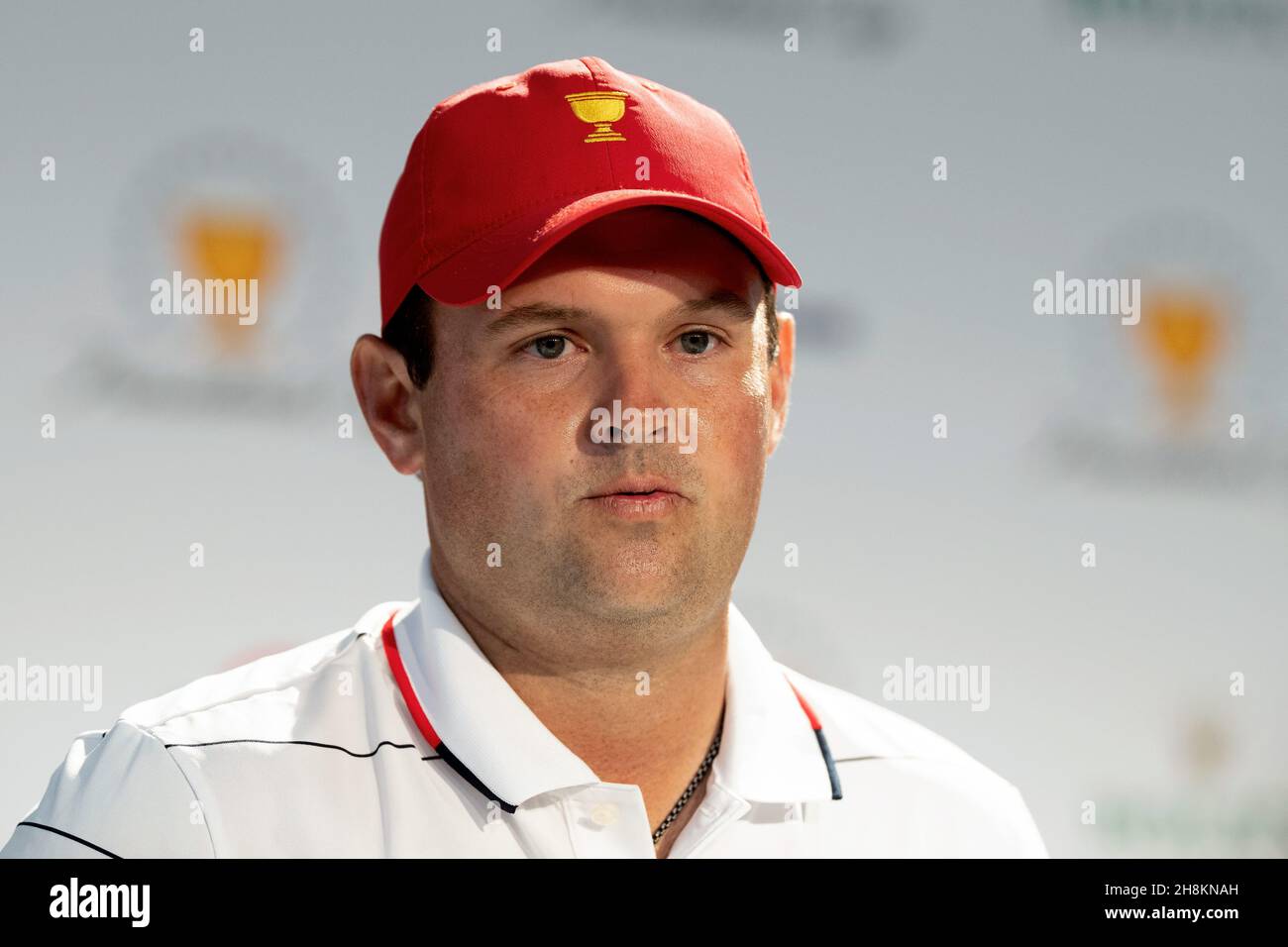 Patrick Reed of team USA Credit: Speed Media/Alamy Live News Stock ...