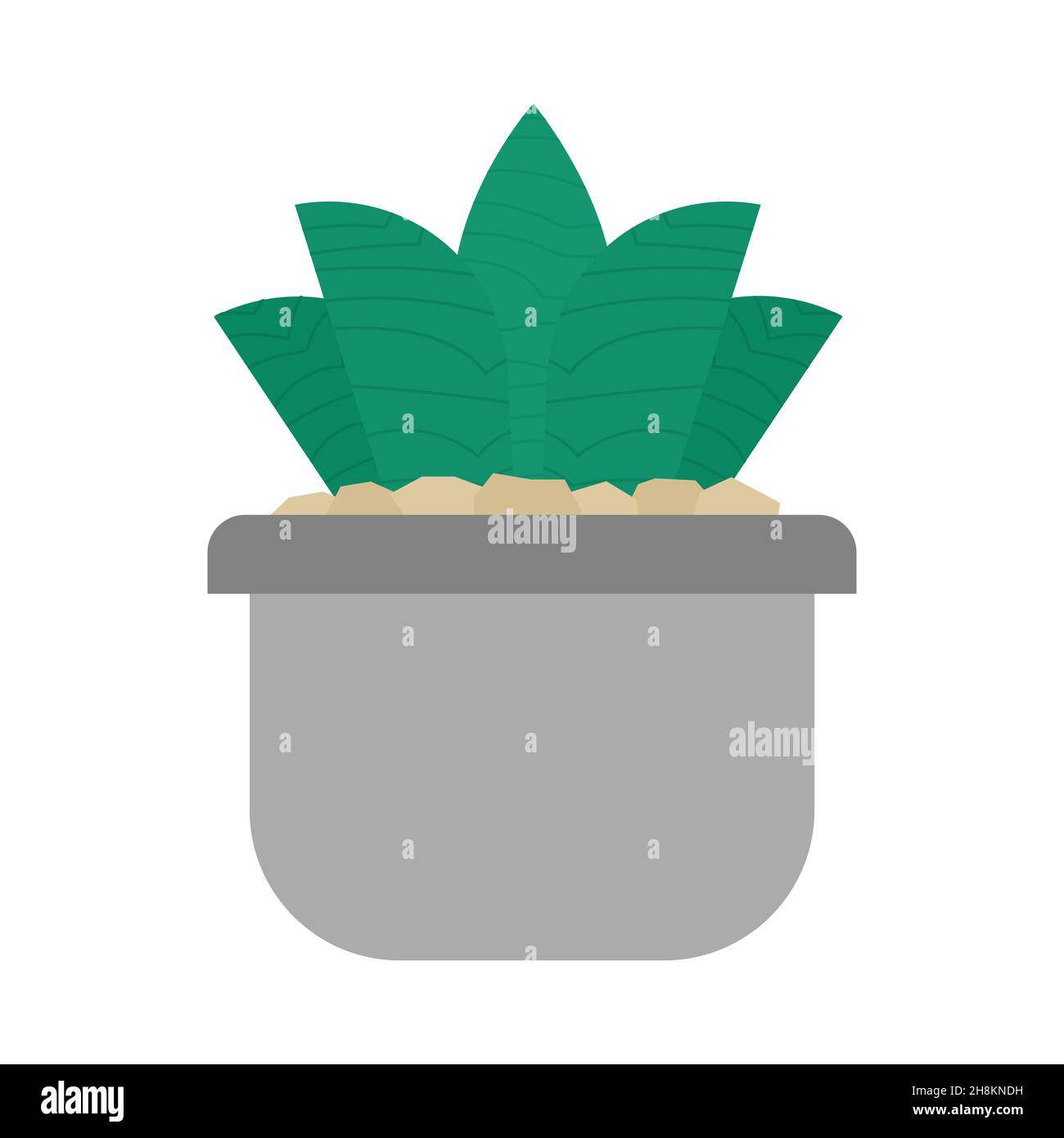 Succulent pot Stock Vector Images - Alamy