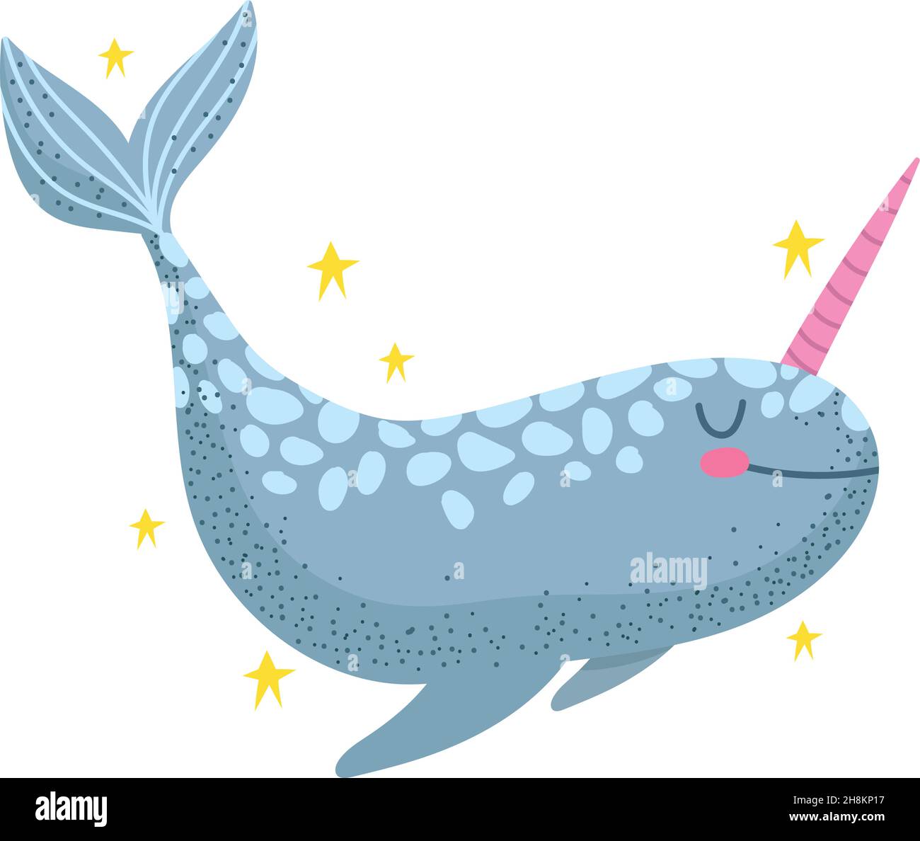 narwhal undersea life Stock Vector Image & Art - Alamy