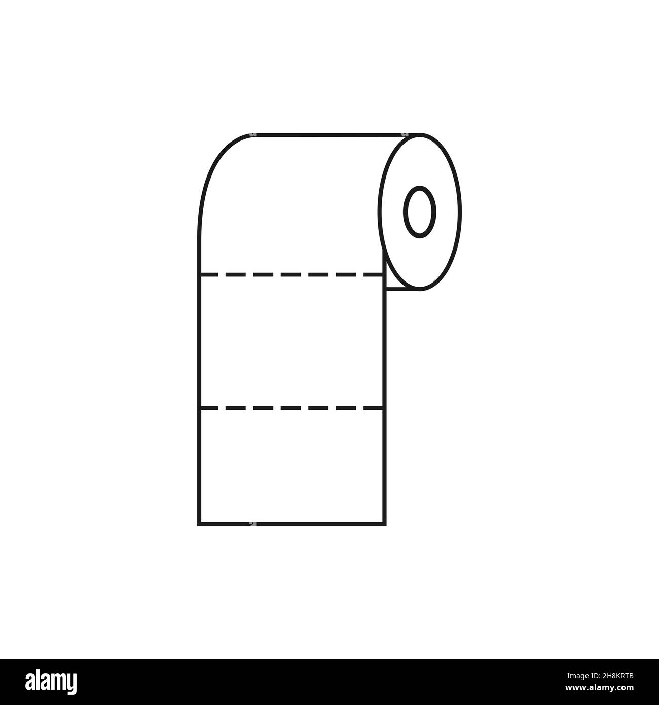 Modern minimal bath room toilet Cut Out Stock Images & Pictures - Alamy