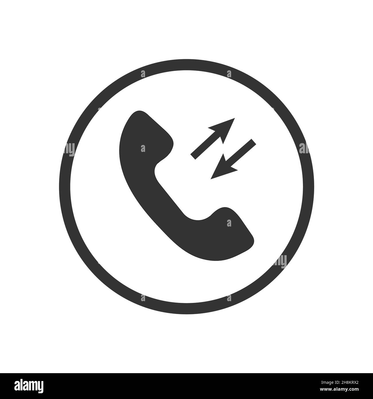 Phone icon, Ring Vector icon, incoming phone call Stock Vector Image ...