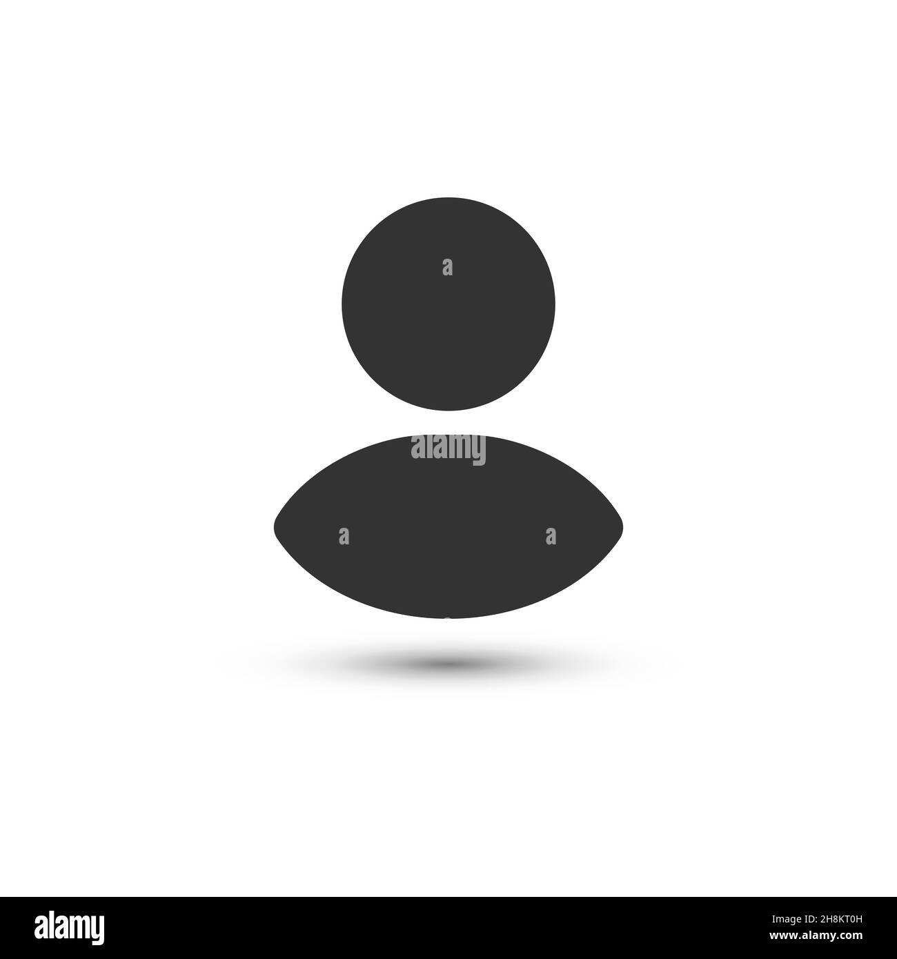 user login or authenticate icon, human person symbol Stock Vector Image ...