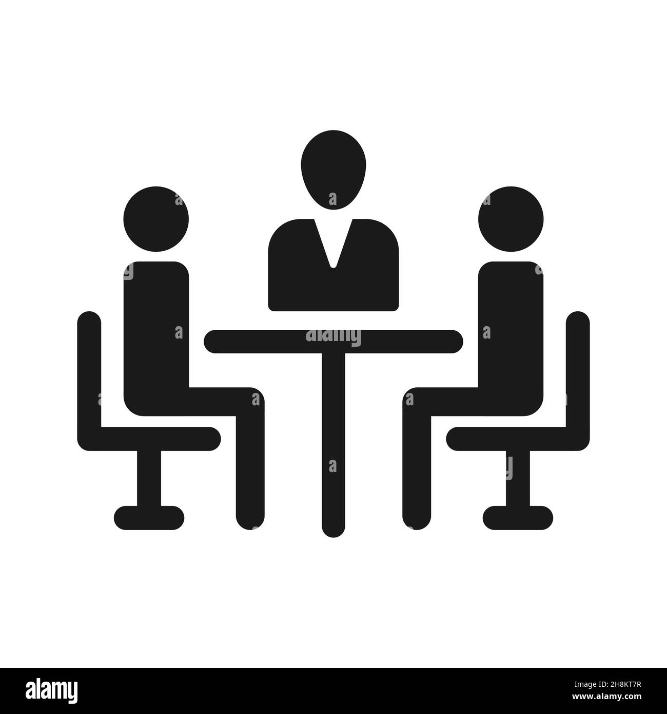 round table meeting, discussion: info graphic design template, business ...
