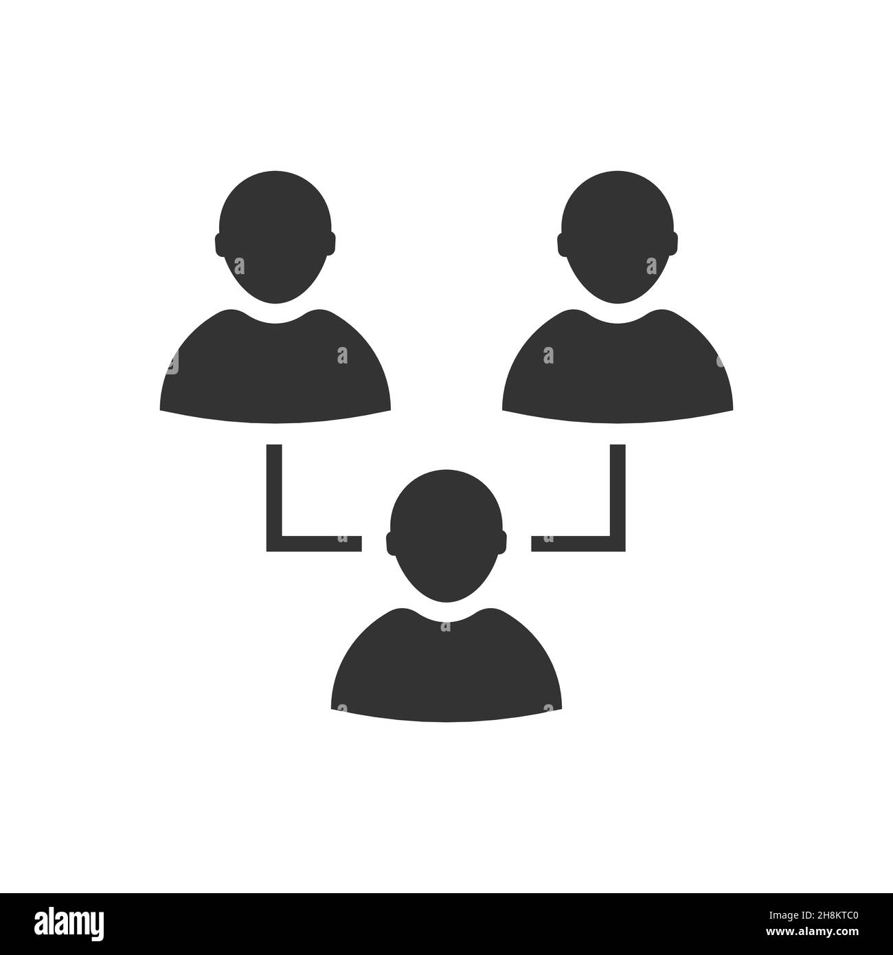 Group Vector Icon Isolated On Transparent Background Stock Vector Image ...