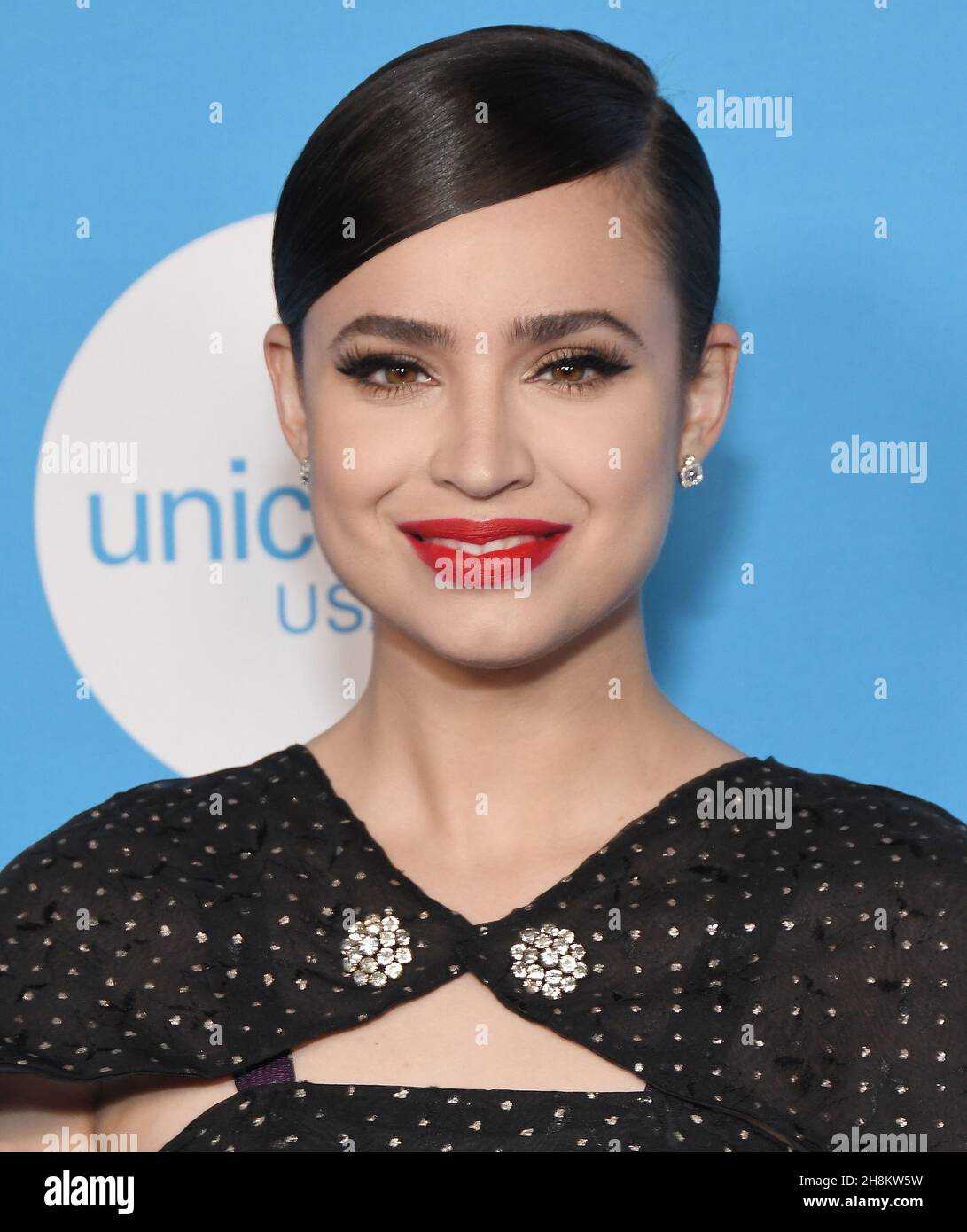 Los Angeles, USA. 30th Nov, 2021. Sofia Carson arrives at the UNICEF At ...