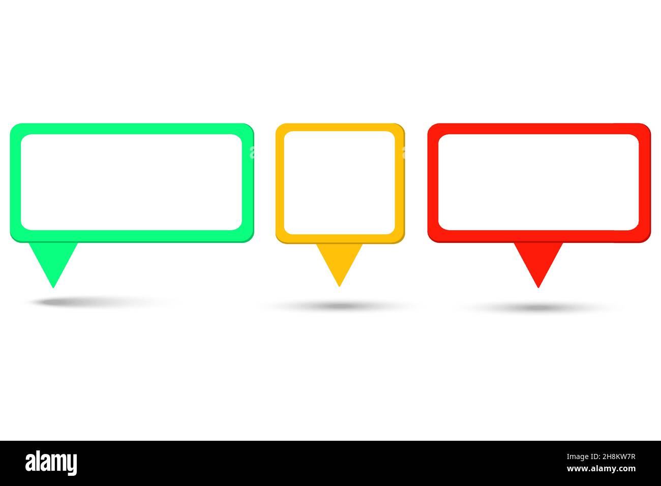 color buttons ,outline frame. down arrows. Infographic design element ...