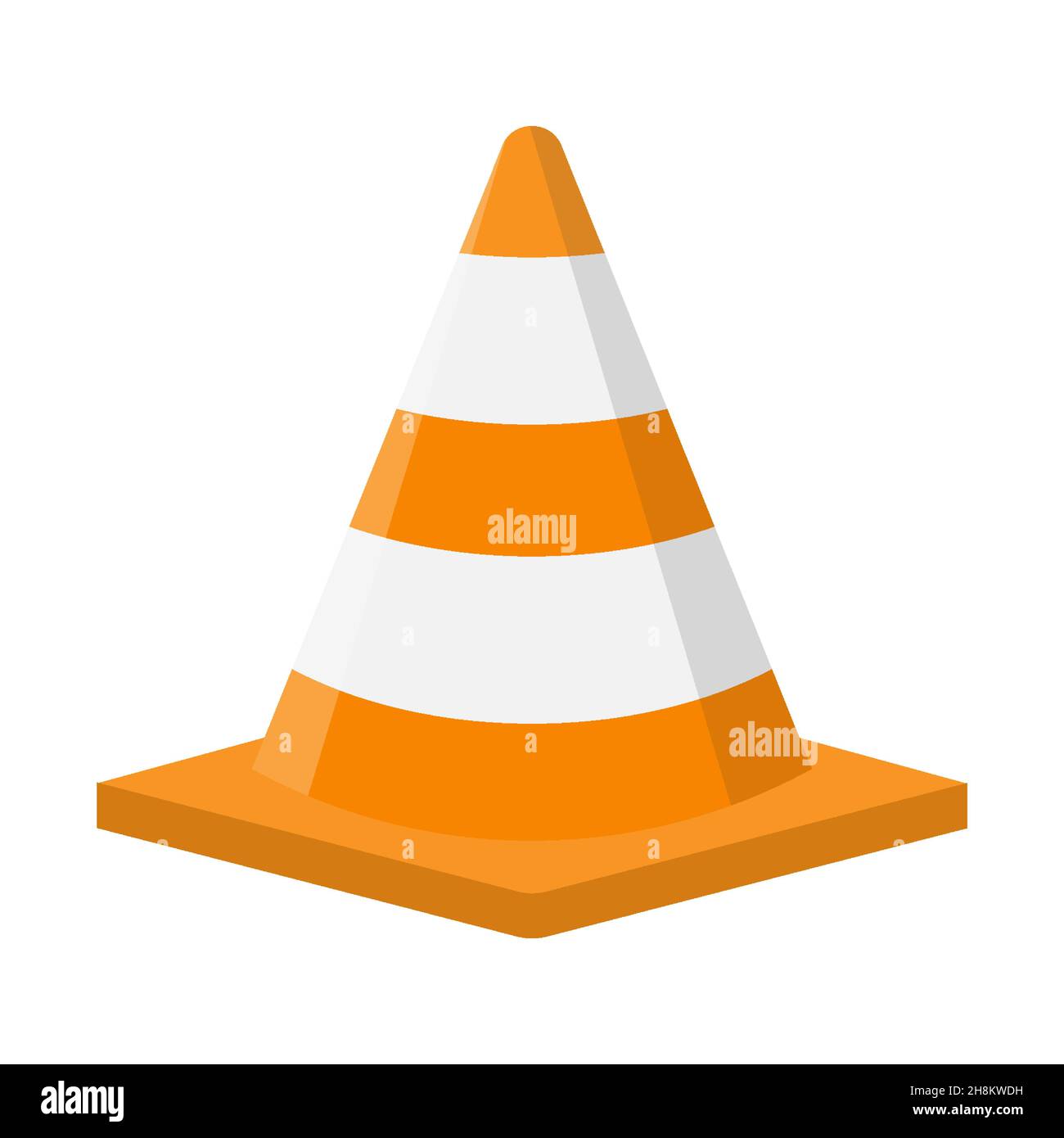 Vector illustration of traffic cone Stock Vector Image & Art - Alamy
